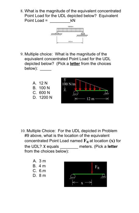 Solved 8. What is the magnitude of the equivalent | Chegg.com