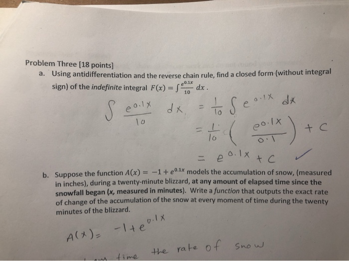 Solved Problem Three (18 points] a. Using | Chegg.com