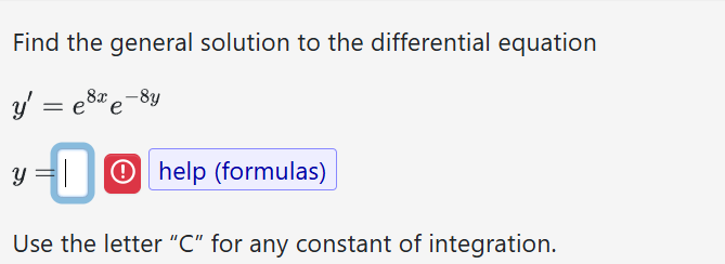 [Solved]: Find the general solution to the differential equa