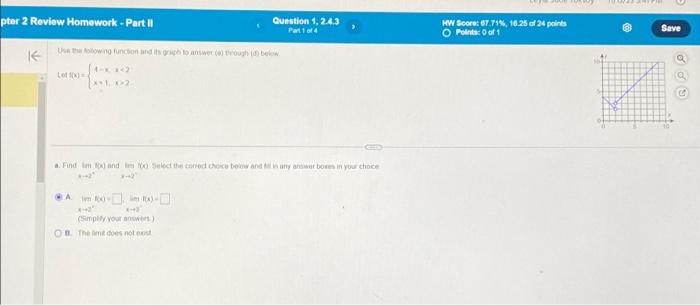 Solved pter 2 Review Homework - Part II K Use the following | Chegg.com