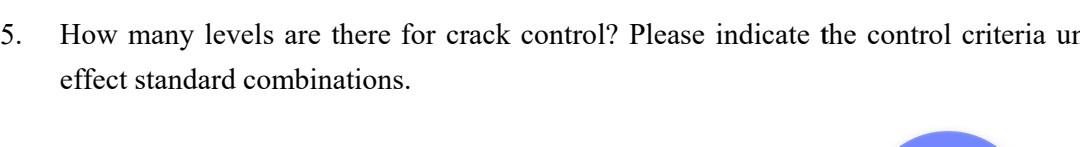 Solved How many levels are there for crack control? Please | Chegg.com