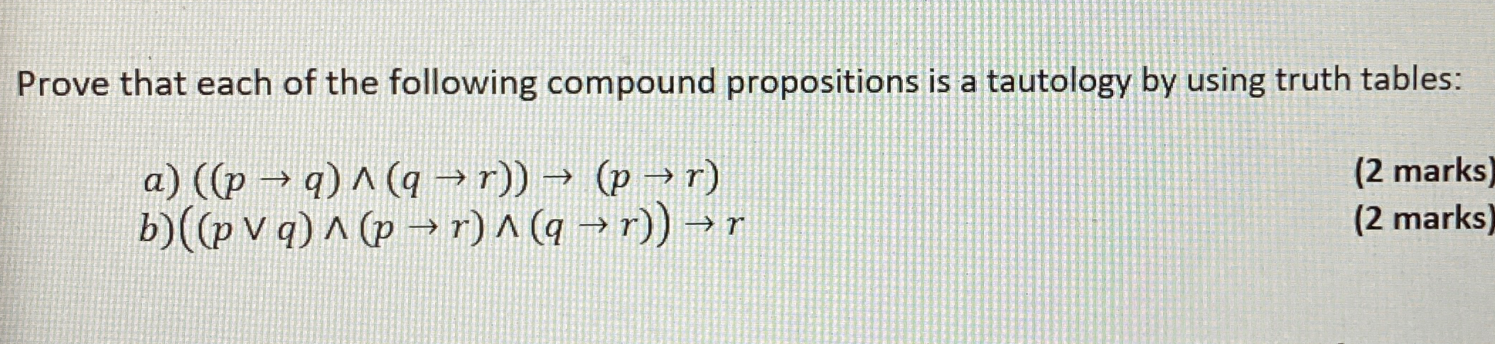Solved Prove that each of the following compound | Chegg.com Solved Prove that each of the following compound | Chegg.com