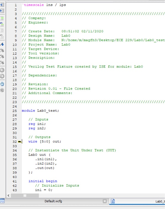 ECE 229 LABO - Introduction to Xilinx ISE Design | Chegg.com