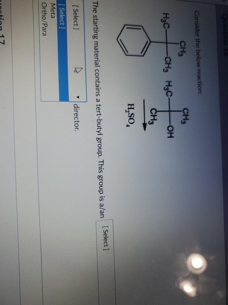 Solved Question Consider the below reaction: CH3 -CH3 H3C- | Chegg.com
