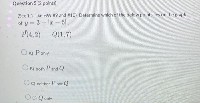 Solved (Sec 1.1, like HW#9 and \#10) Determine which of the | Chegg.com