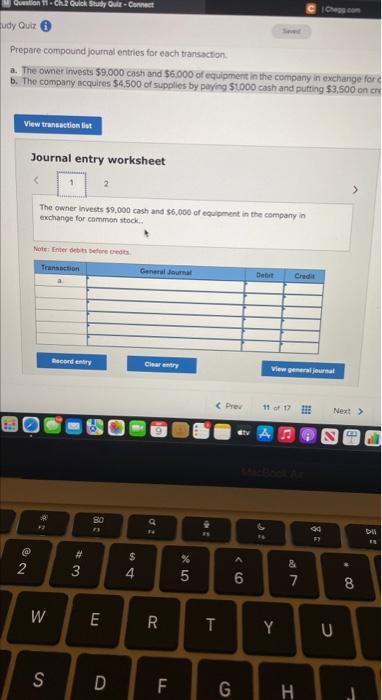 Solved Prepare compound journal entries for each | Chegg.com