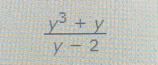 Solved y3+yy-2Perform the division | Chegg.com