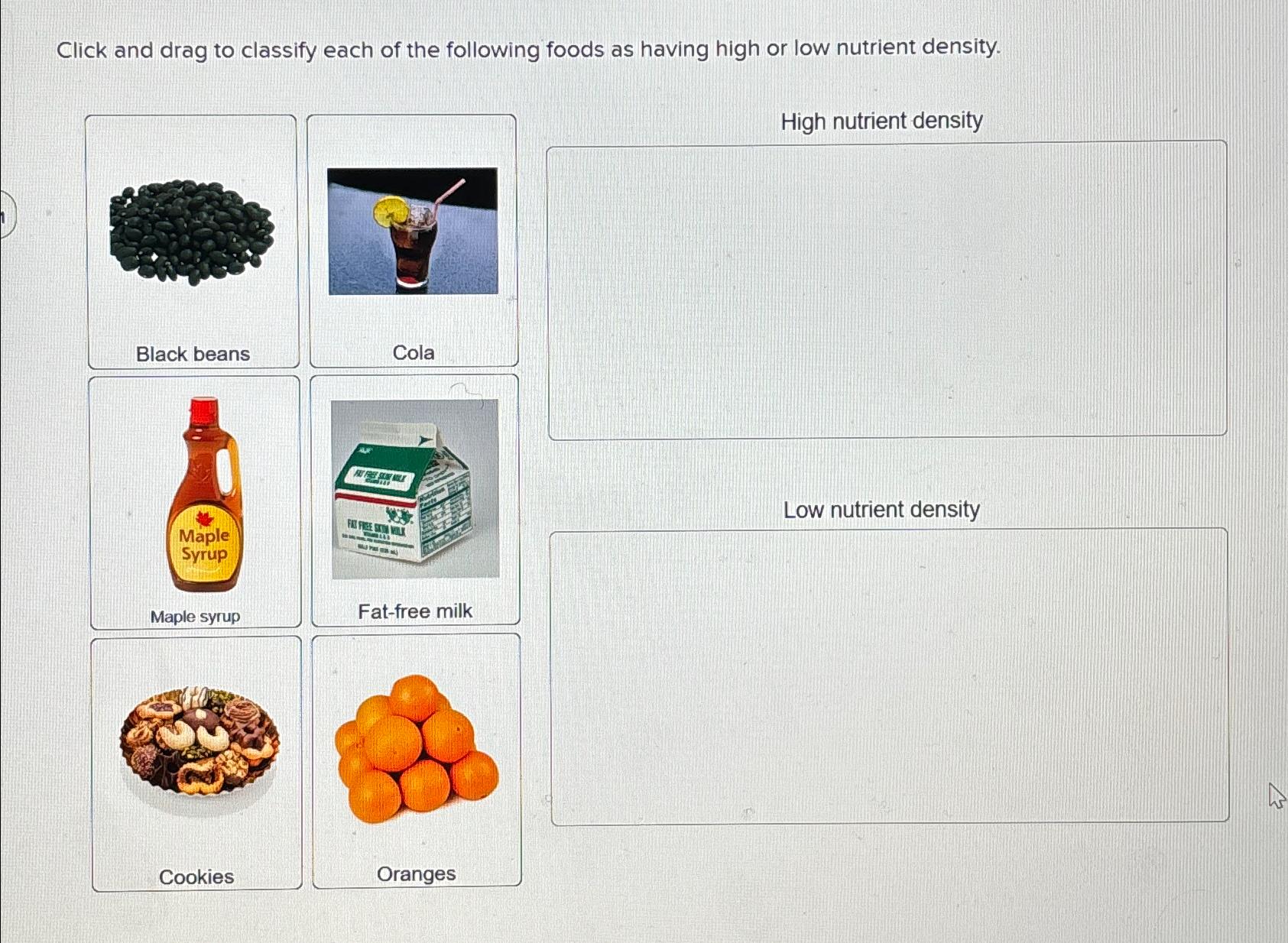 Solved Click and drag to classify each of the following | Chegg.com