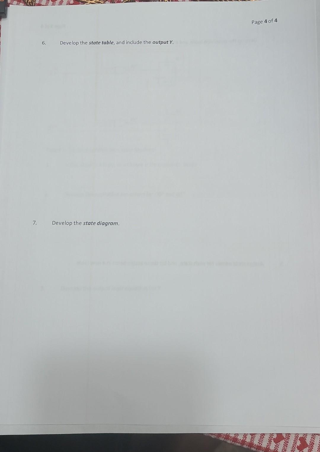 Solved Figure 1 Clocked Synchronous State Machine 1 Is