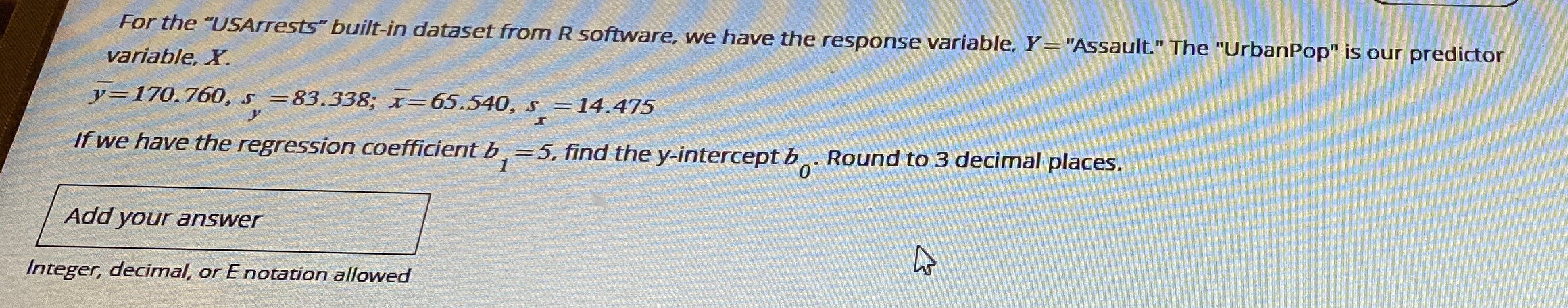Solved For the "USArrests" built-in dataset from R software, | Chegg.com