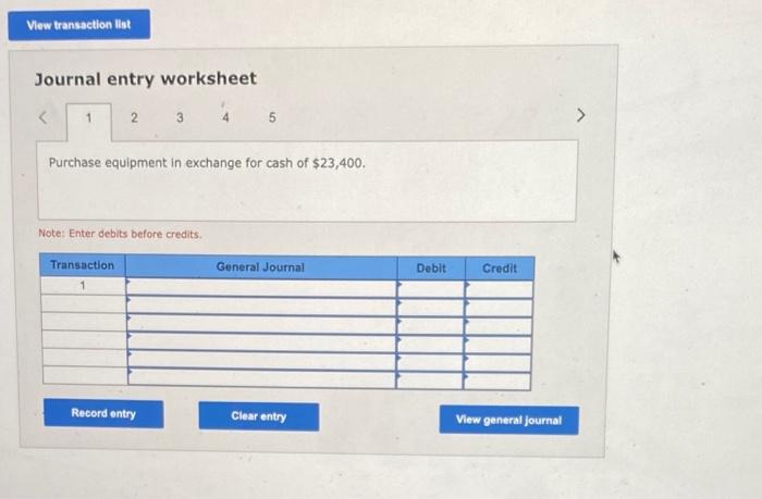 Solved Exercise 2-8 (Static) Record transactions (LO2-4) | Chegg.com