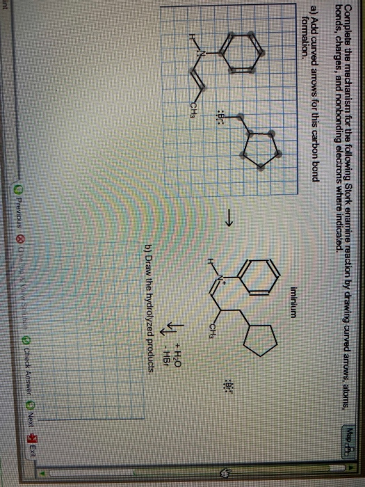 Solved Complete the mechanism for the following Stork | Chegg.com