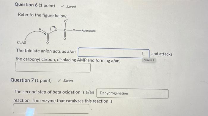 Solved Refer to the figure below: The thiolate anion acts as | Chegg.com