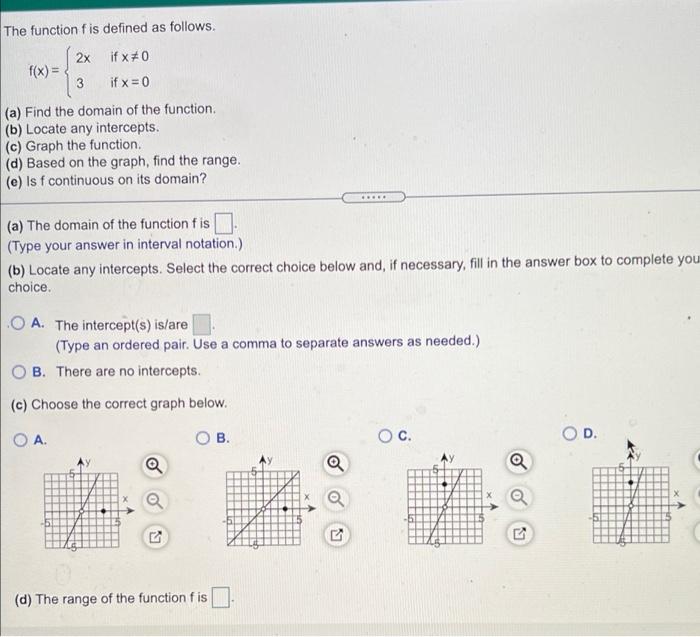Solved The function fis defined as follows. 2x if x70 f(x) = | Chegg.com