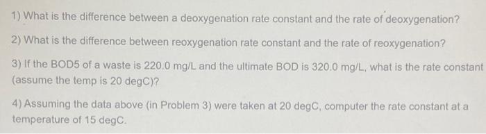 Solved 1) What is the difference between a deoxygenation | Chegg.com