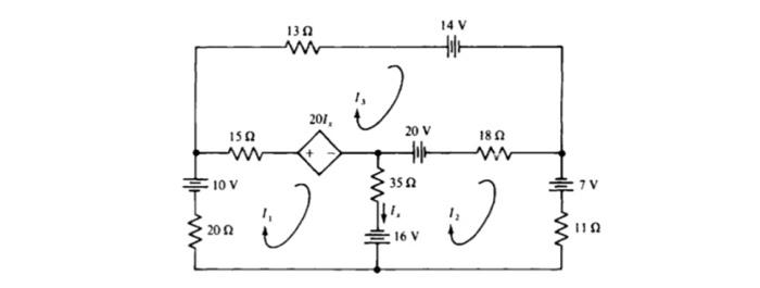 Solved Q2. Use mesh analysis (inspection method) to find the | Chegg.com