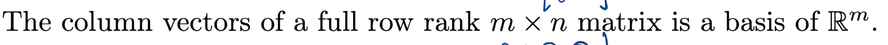 Solved True or false? The column vectors of a full row rank | Chegg.com