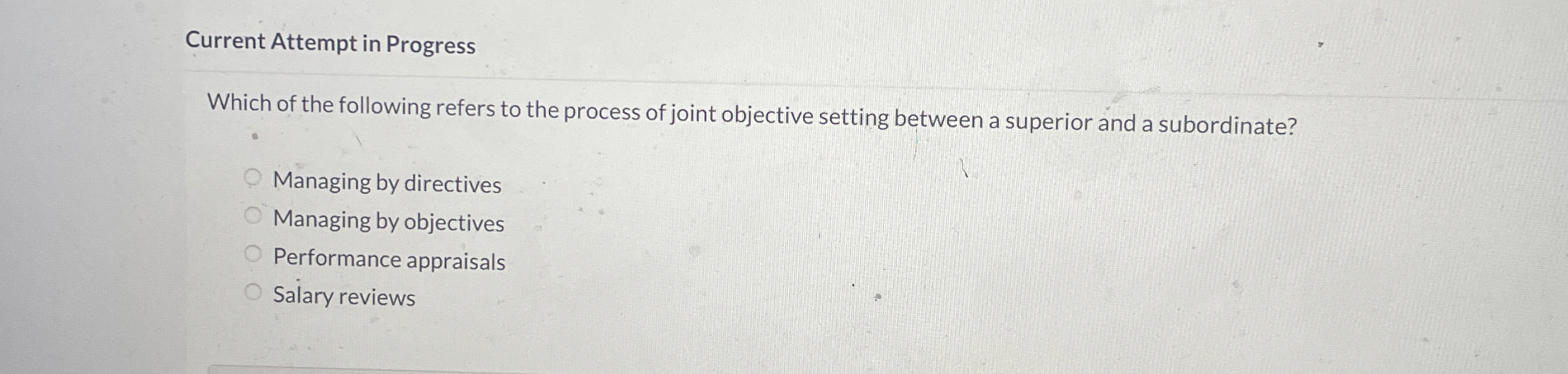 Solved Current Attempt in ProgressWhich of the following | Chegg.com