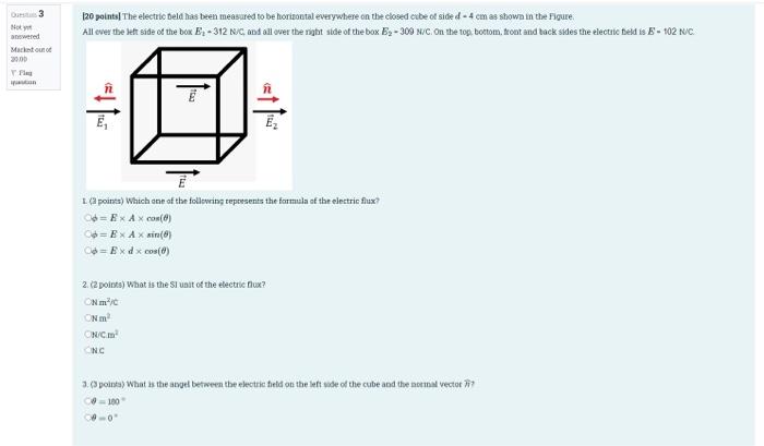 Solved 3 No wered Market 2900 120 points| The electric Deld | Chegg.com Solved 3 No wered Market 2900 120 points| The electric Deld | Chegg.com