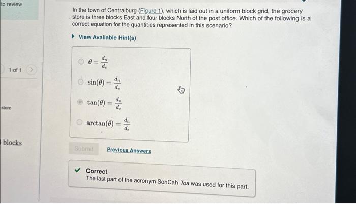 Solved What is the angle (in degrees) North of East from the | Chegg.com