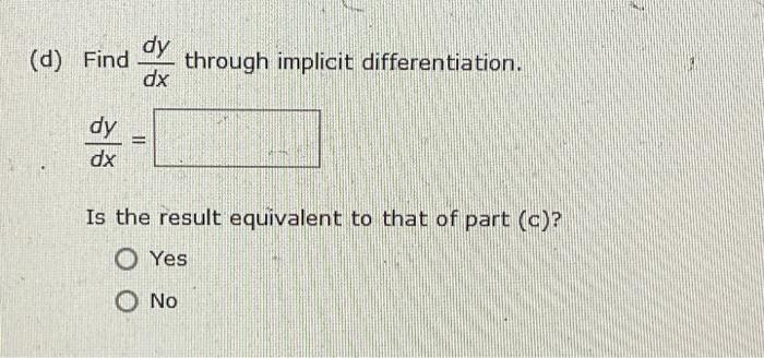 Solved Consider the following: 25x2+81y2=2025 (a) Find two | Chegg.com