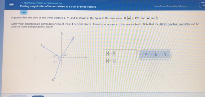 Solved III O ADDITIONAL TOPICS IN TRIGONOMETRY Finding | Chegg.com