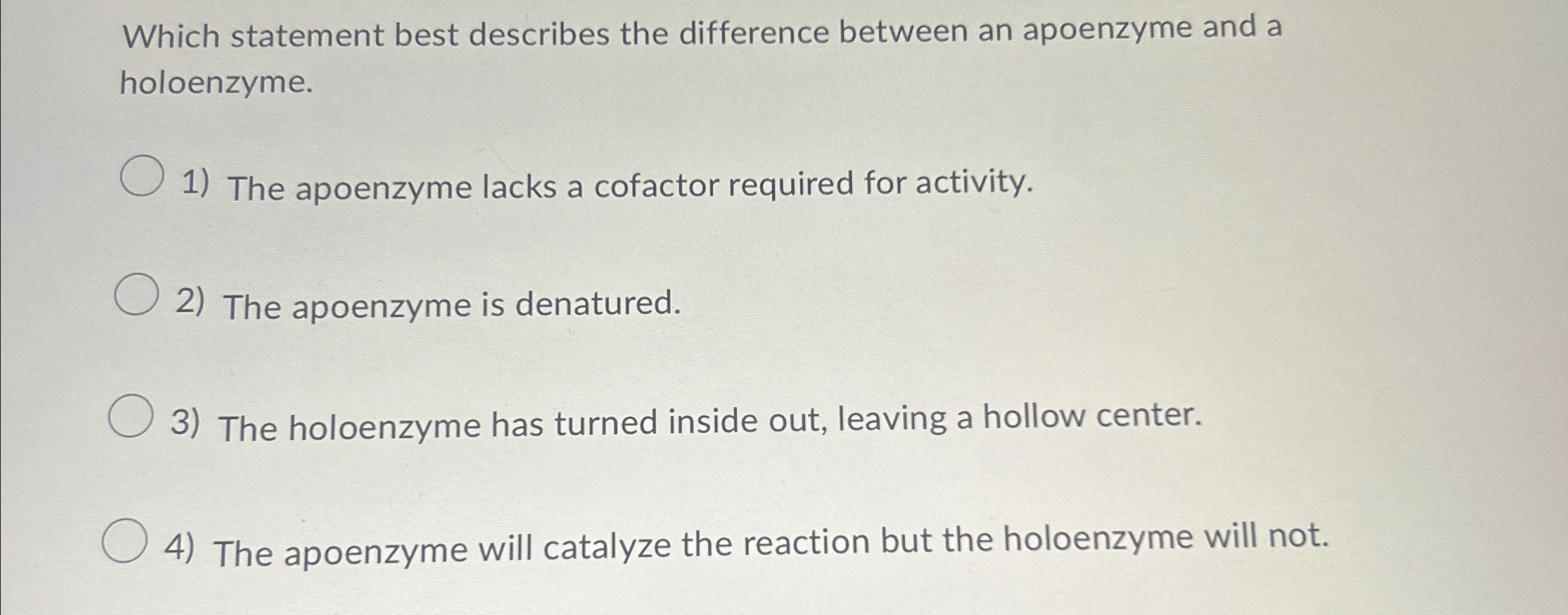 Solved Which statement best describes the difference between | Chegg.com