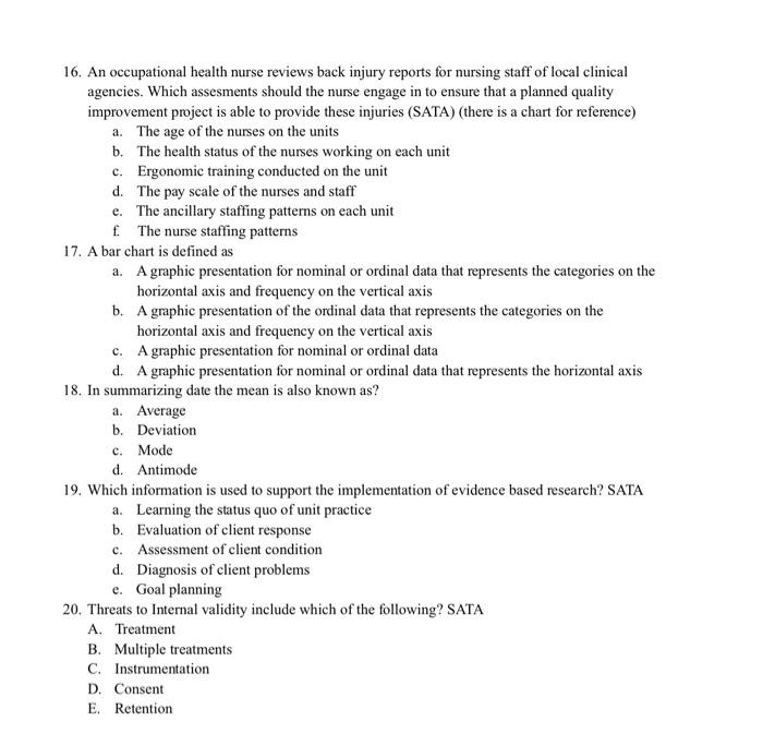 Solved Evidence-Based Practice (NR-449) 1. Summarizing | Chegg.com