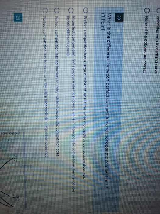 Solved 19 The marginal revenue curve for a single-price | Chegg.com