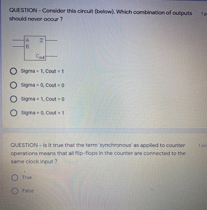 Solved QUESTION - Asynchronous counters are often called O | Chegg.com