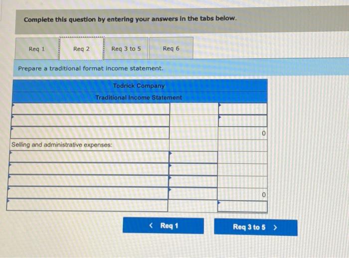 Solved Problem 1-19 Traditional and Contribution Format | Chegg.com