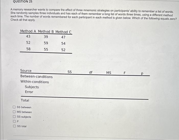 Solved How do I solve this, and what do the options mean? | Chegg.com
