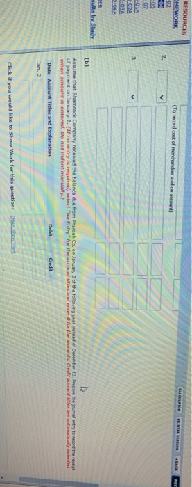 Solved LLLLL PRINTER VERSION BACK MENTI Exercise 5-04 The | Chegg.com