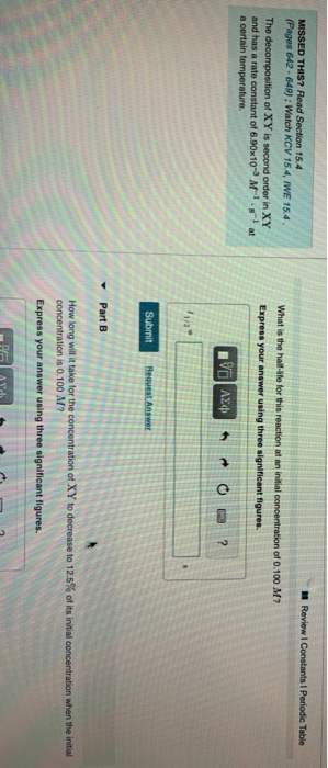 Solved Review Constants Periodic Table MISSED THIS? Read | Chegg.com
