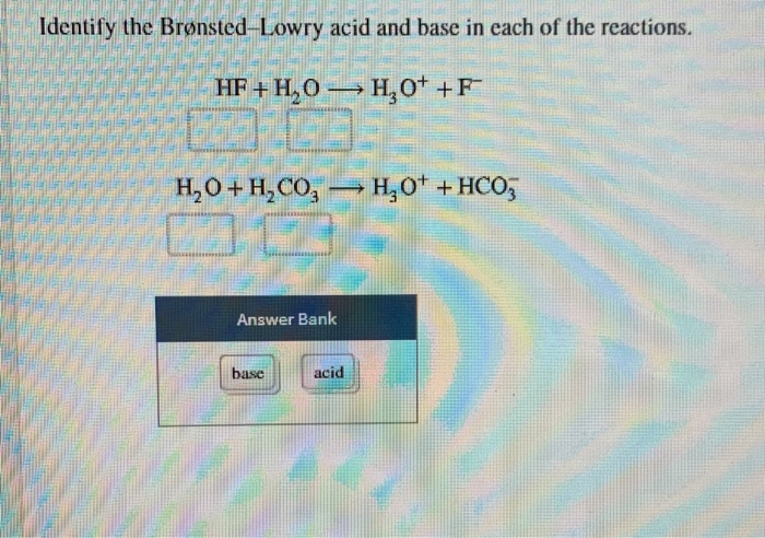 Solved Complete and balance the equations according to acid | Chegg.com