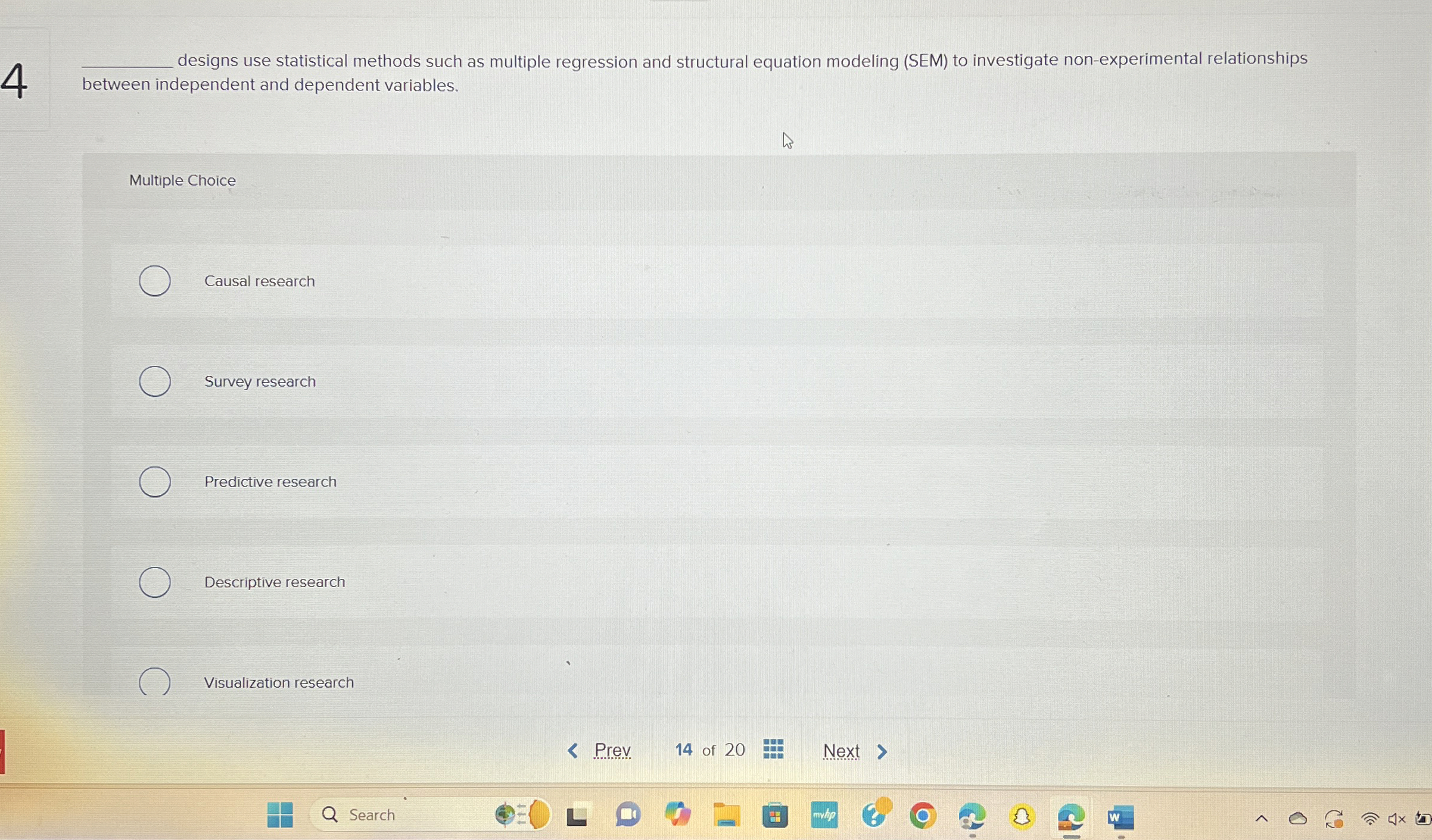Solved designs use statistical methods such as multiple | Chegg.com