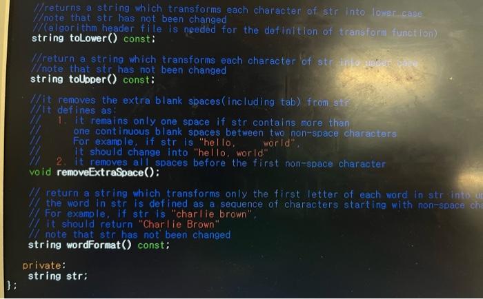 Solved 4. Open the source file named magicString.cpp in your | Chegg.com