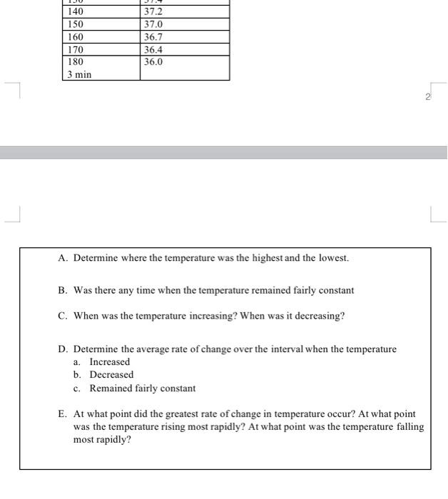 Solved Part A: Experiment - Measuring Body Temperature In | Chegg.com