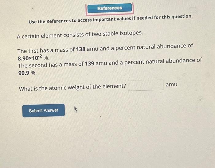 Solved Use the References to access important values if | Chegg.com
