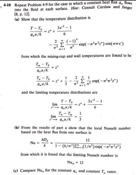 -10 Repeat Problem 4-9 for the case in which a | Chegg.com