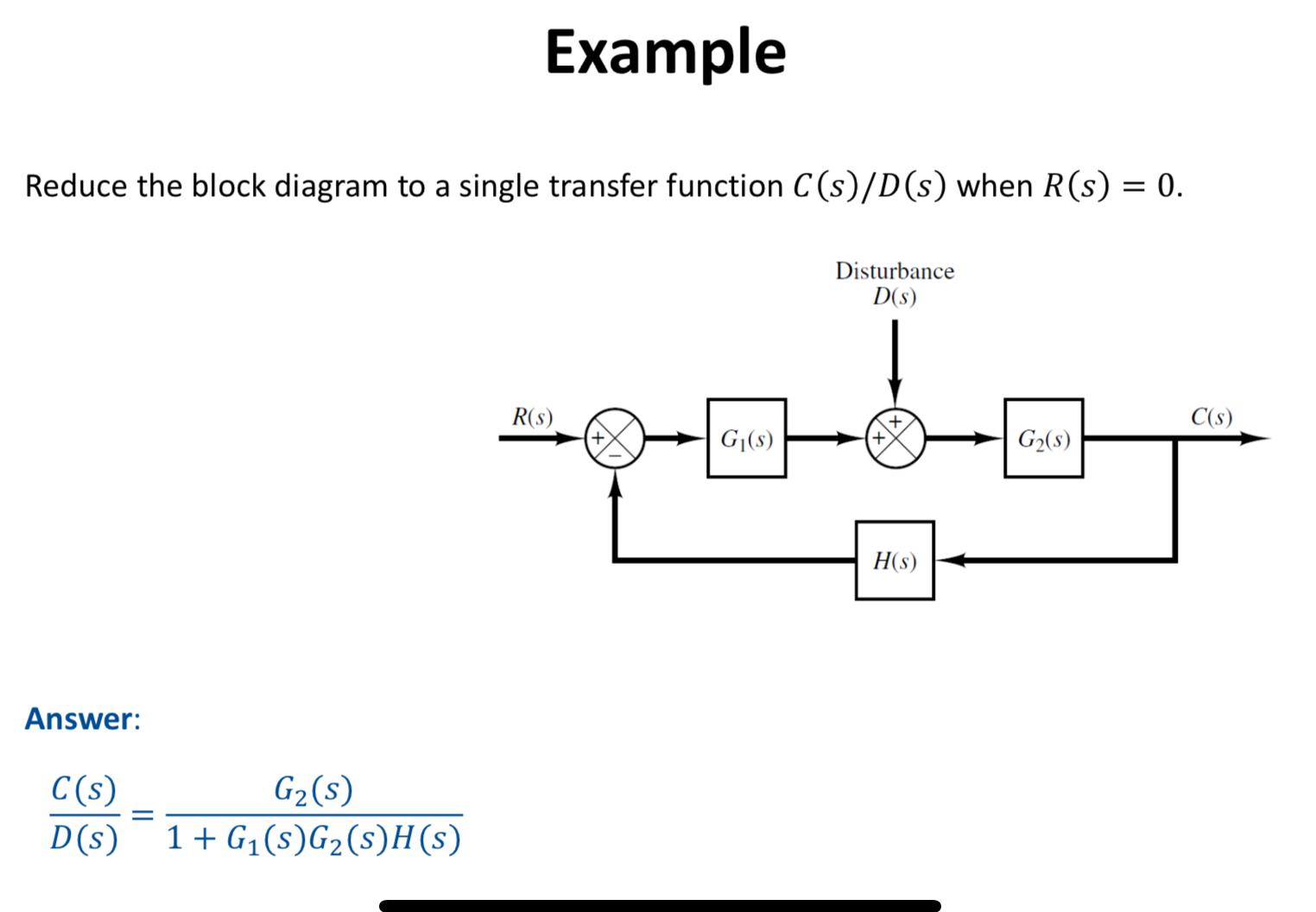 Solved Reduce the block diagram to a single transfer | Chegg.com