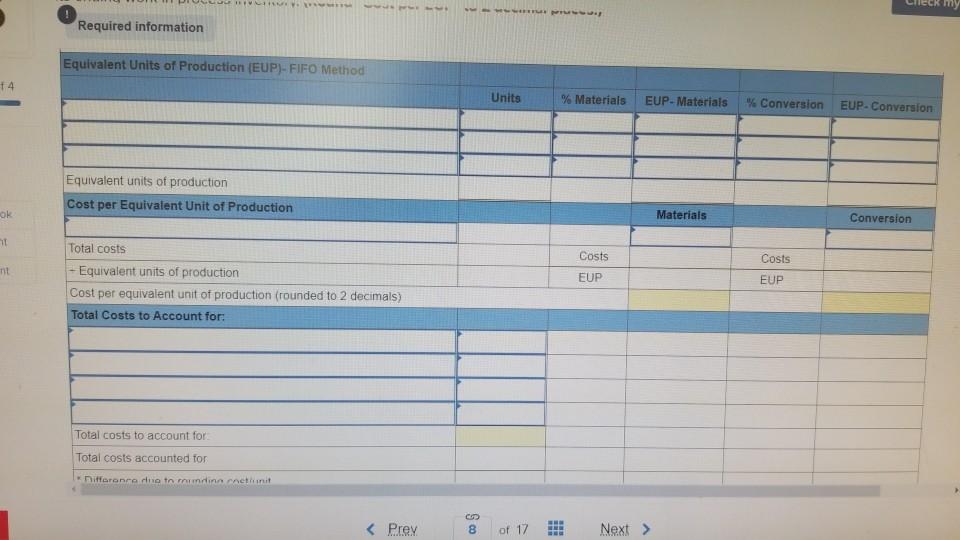 Solved Help Save & Exit SU Check my wo Required information | Chegg.com