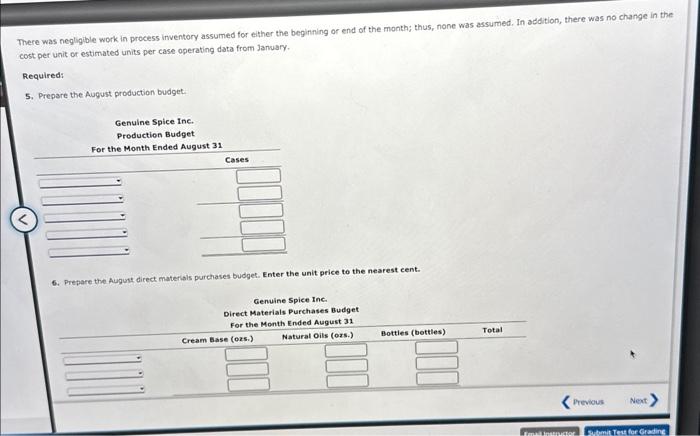 Solved Comprehensive Problem 5 Part B: Note: This section is | Chegg.com