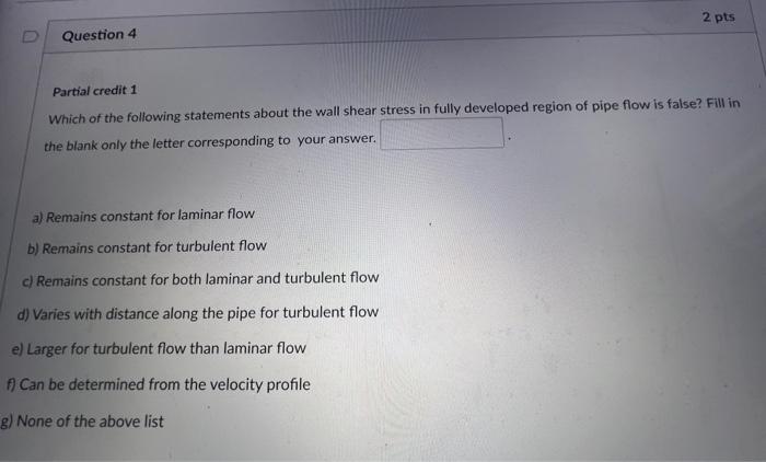 Solved Partial credit 1 Which of the following statements | Chegg.com