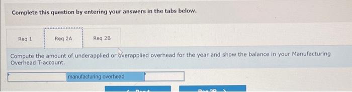 Solved Exercise 3-9 (Algo) Applying Overhead; T-accounts; | Chegg.com