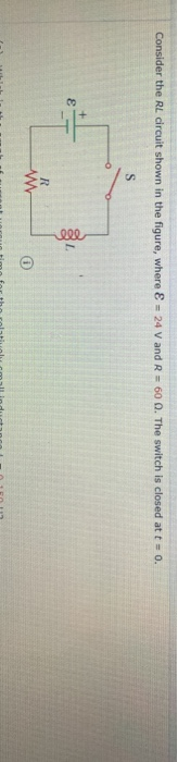 Solved (b) Which is the graph of current versus time for an | Chegg.com