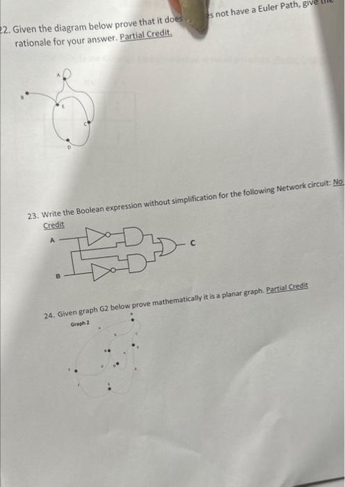 Solved 2. Given the diagram below prove that it does | Chegg.com