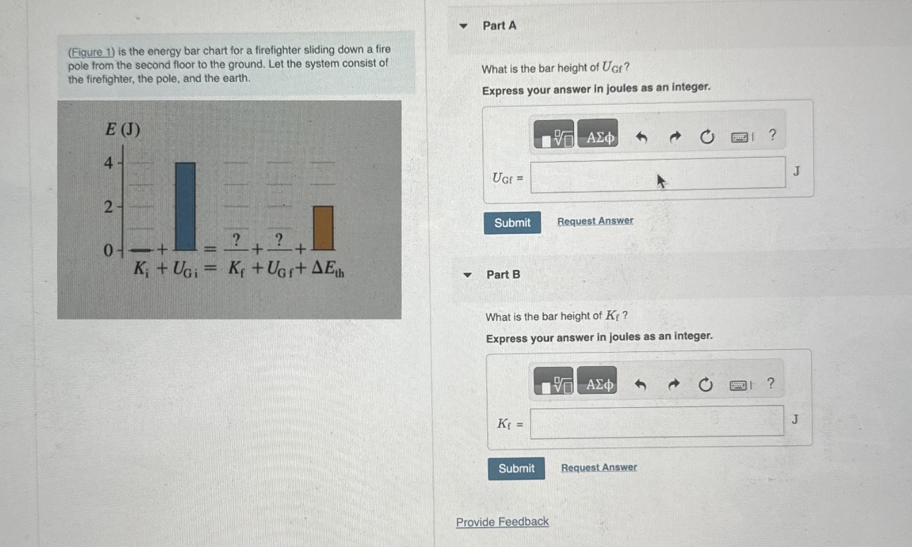 Solved (Figure 1) ﻿is the energy bar chart for a firefighter | Chegg.com