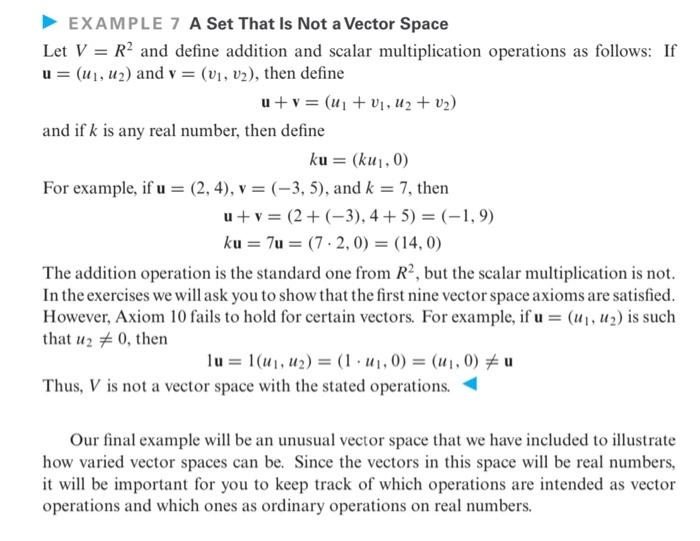 Solved 15. With the addition and scalar multiplication | Chegg.com