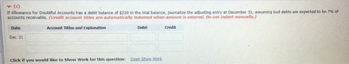 Solved Exercise 9-05 a-c (Part Level Submission) The ledger | Chegg.com